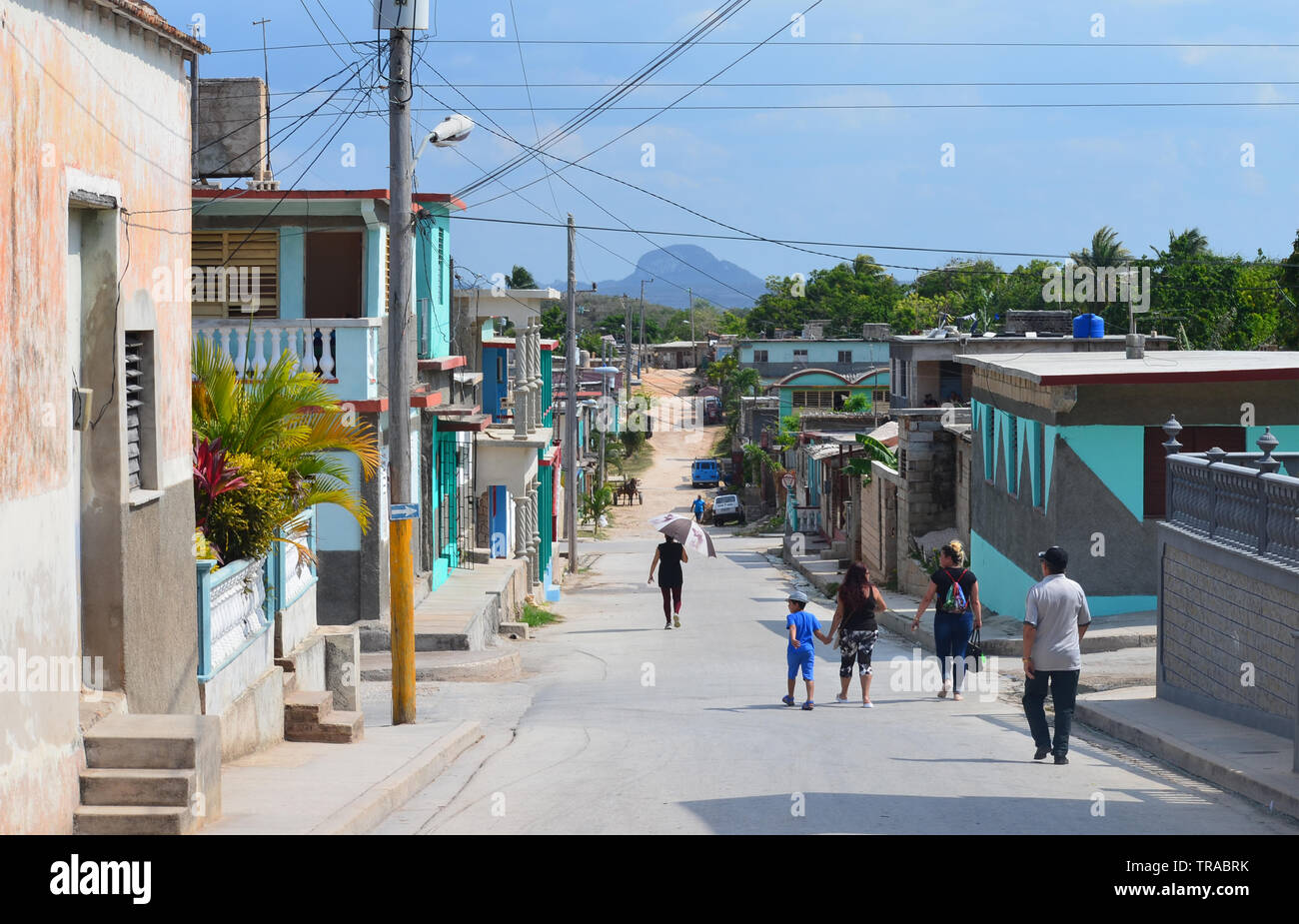 Gibara old town, Holguín province, Southern Cuba Stock Photo - Alamy