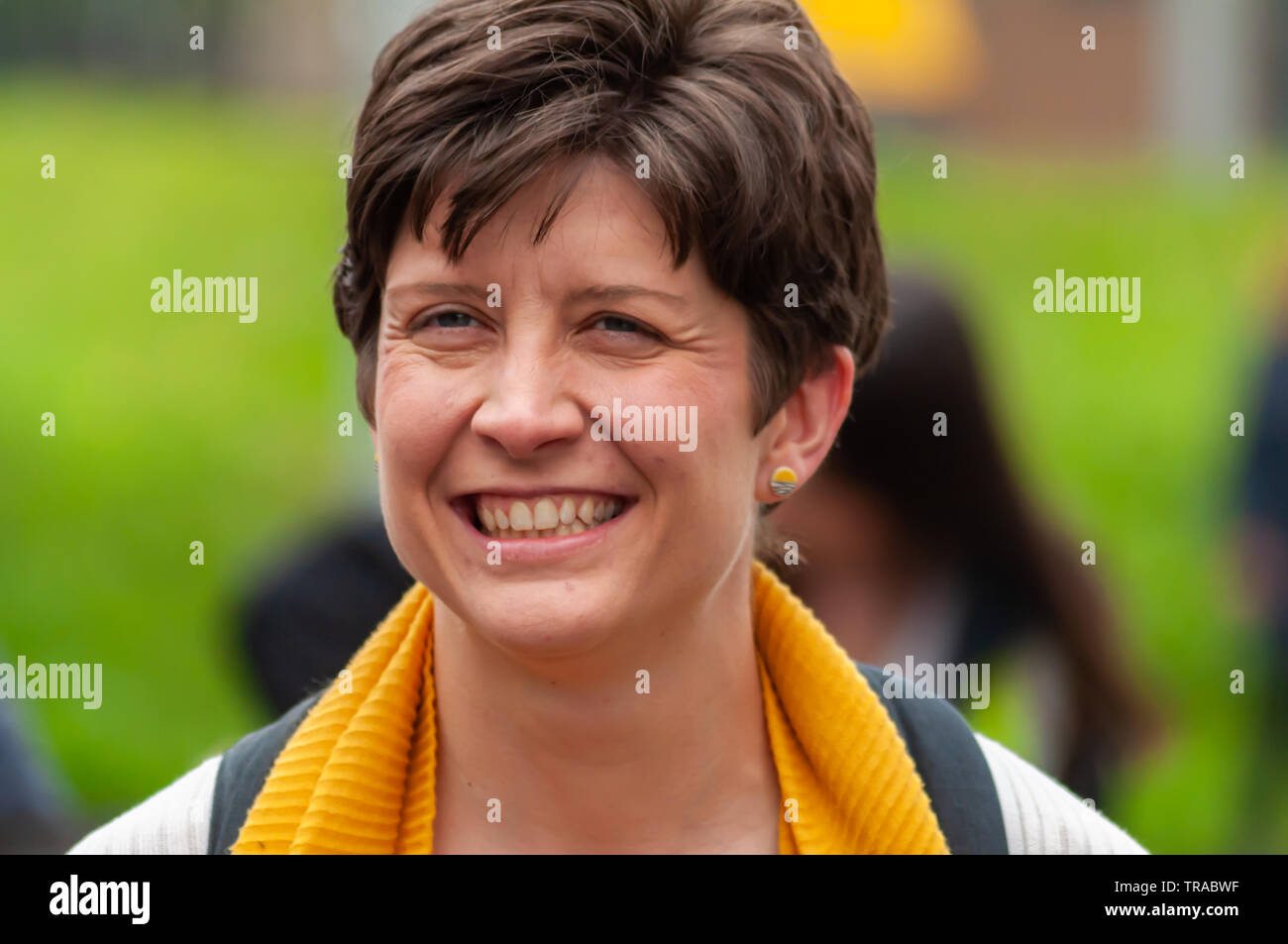 Glasgow, Scotland, UK. 1st June, 2019: Alison Thewliss MP attends the ...