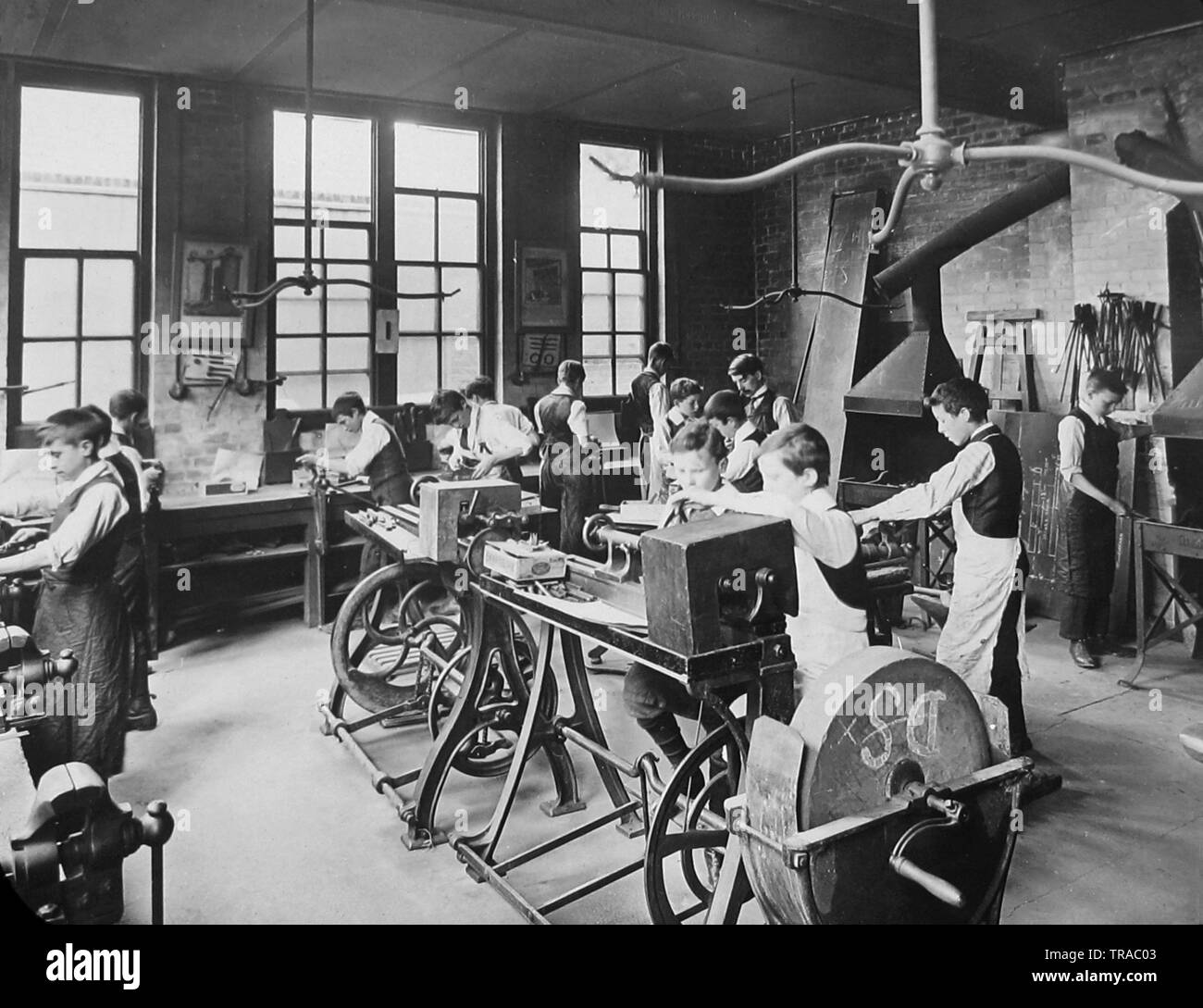 Victorian school class hi-res stock photography and images - Alamy