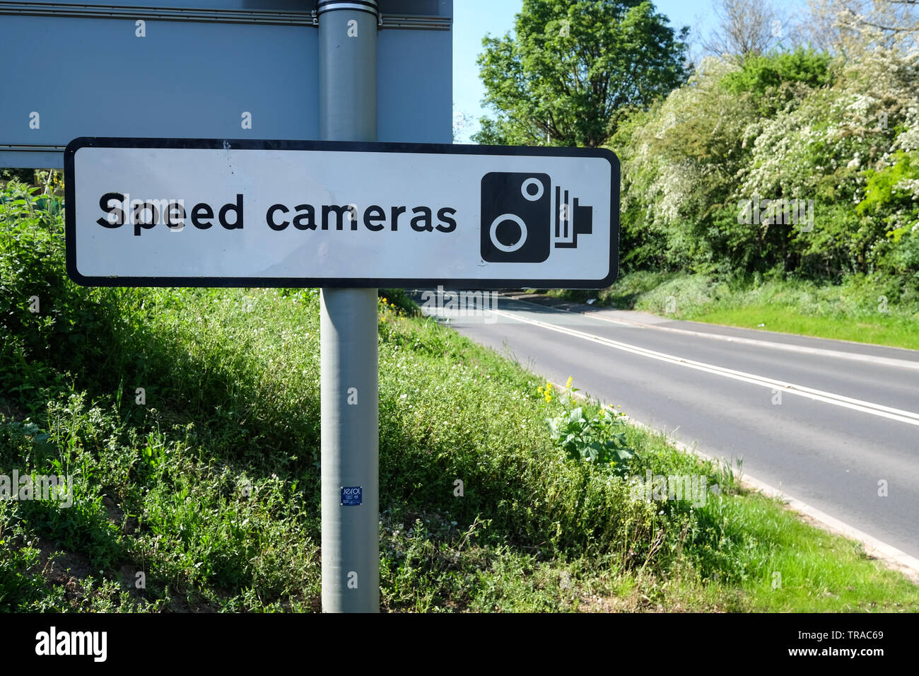 speed camera sign Stock Photo - Alamy
