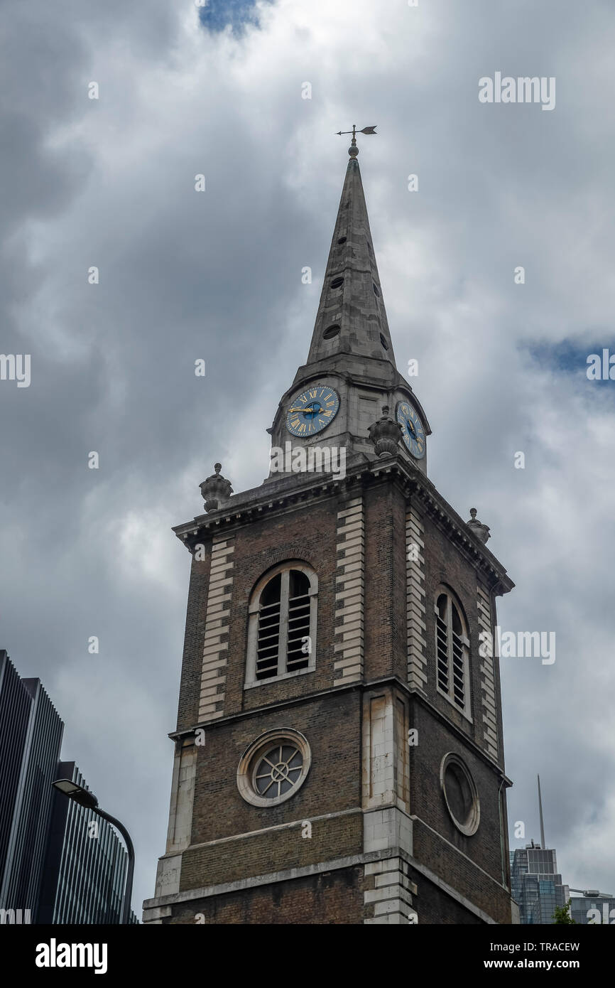 St Botolph with Aldgate Church Stock Photo - Alamy