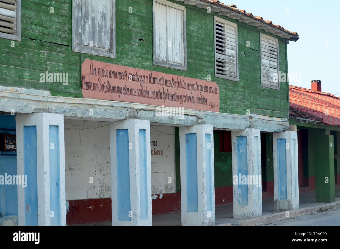 Gibara old town, Holguín province, Southern Cuba Stock Photo - Alamy