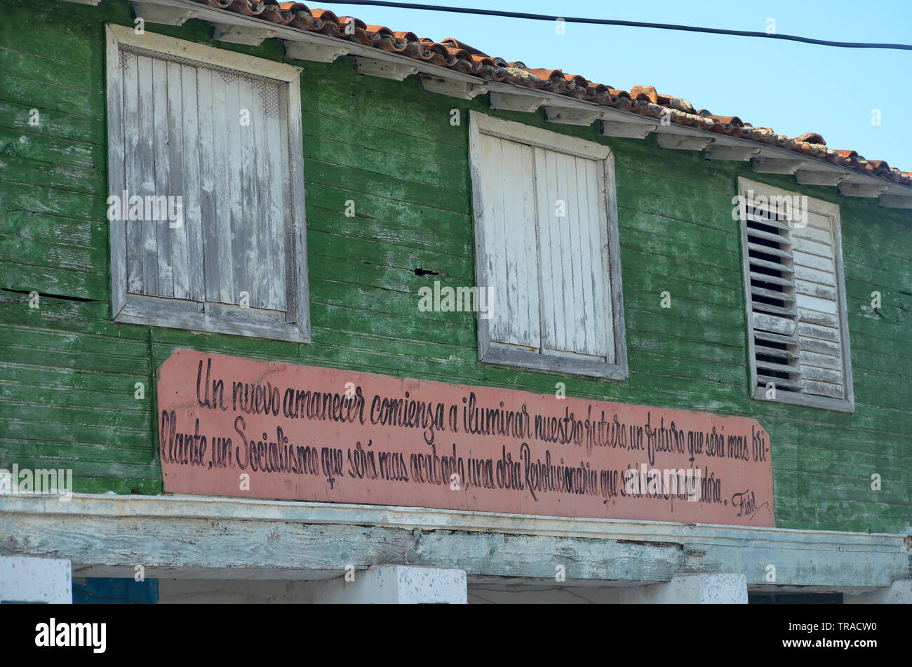 Gibara old town, Holguín province, Southern Cuba Stock Photo - Alamy
