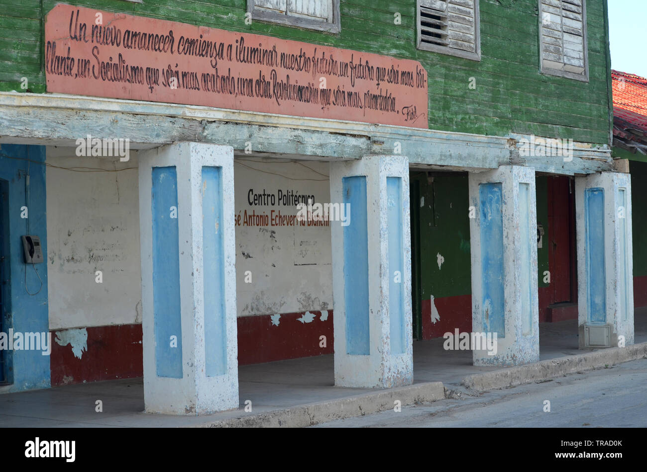 Gibara old town, Holguín province, Southern Cuba Stock Photo - Alamy