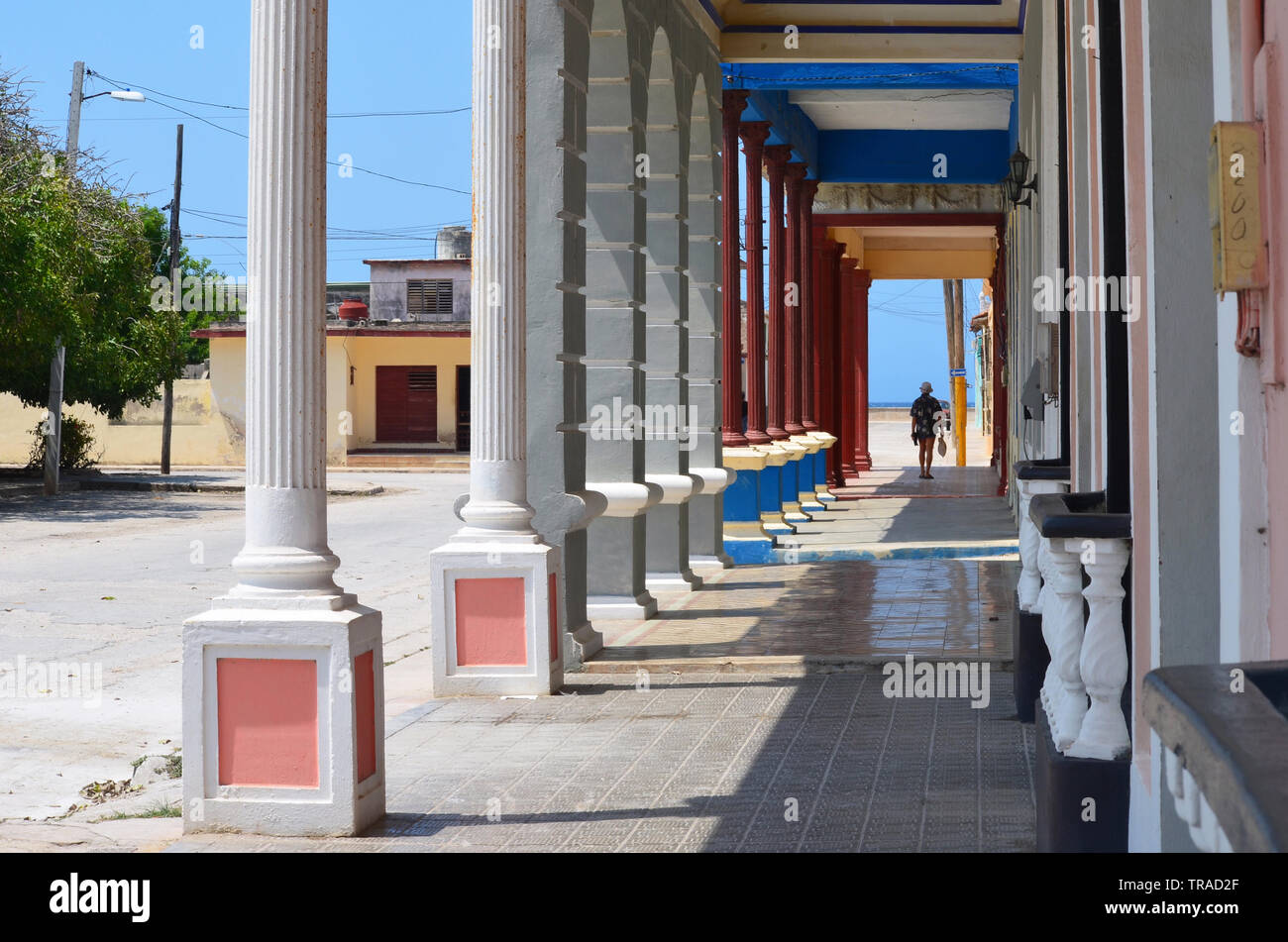 Gibara old town, Holguín province, Southern Cuba Stock Photo - Alamy