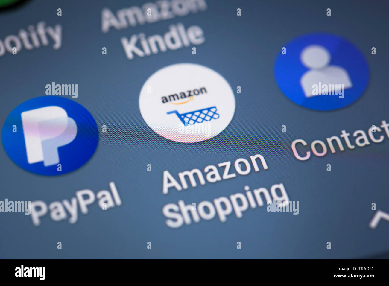 Amazon mobile app hi-res stock photography and images - Alamy