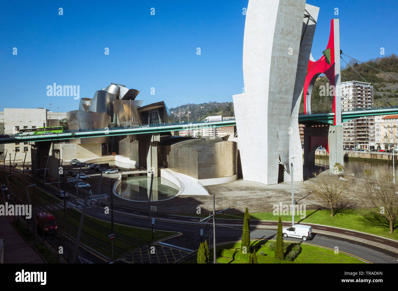 Bilbao, Biscay, Basque Country, Spain : Guggenheim Museum of modern and ...