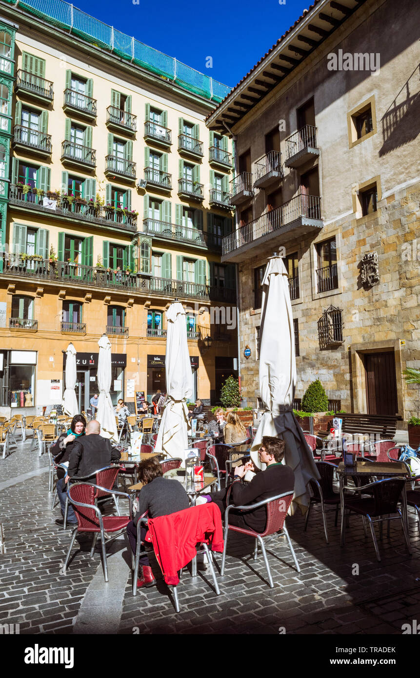 Bilbao siete calles bar hi-res stock photography and images - Alamy