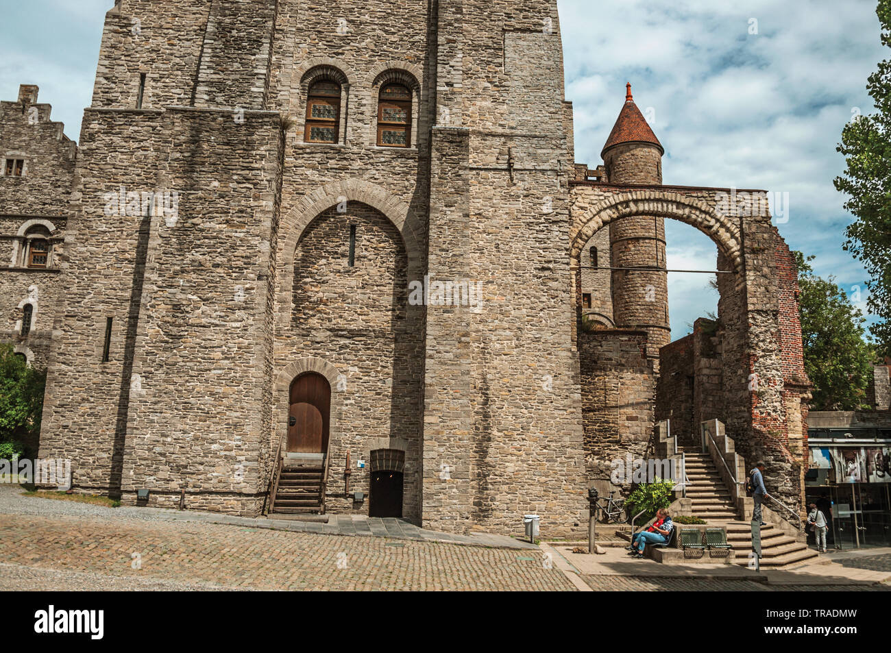 Flemish fortification gothic hi-res stock photography and images - Alamy