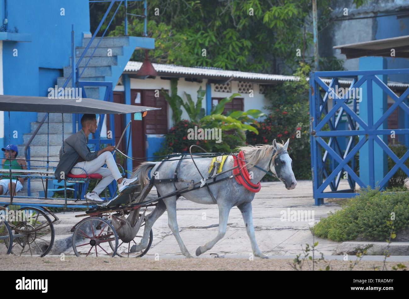 Gibara old town, Holguín province, Southern Cuba Stock Photo - Alamy
