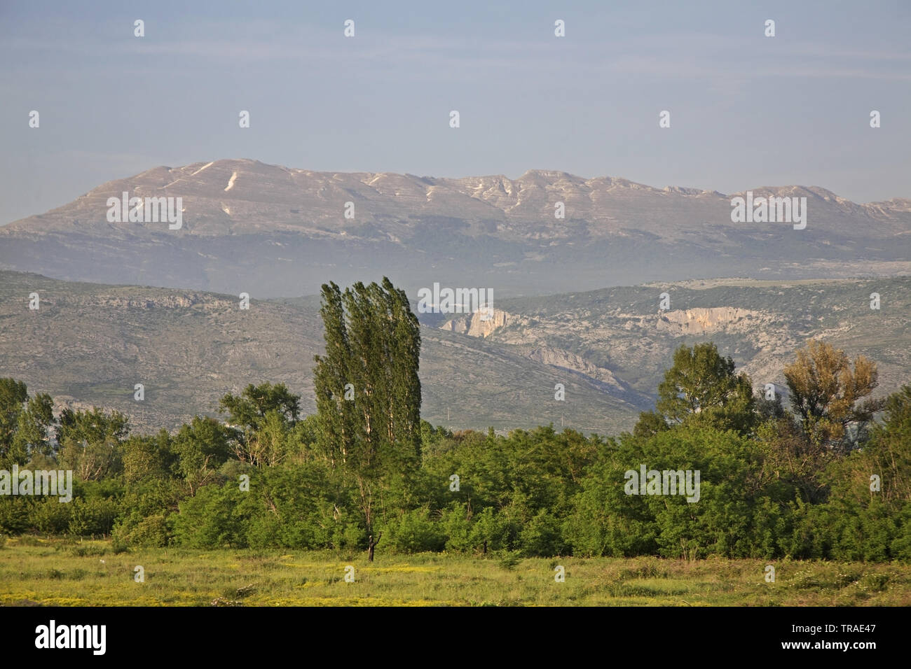 Landscape near Bacevici. Bosnia and Herzegovina Stock Photo - Alamy
