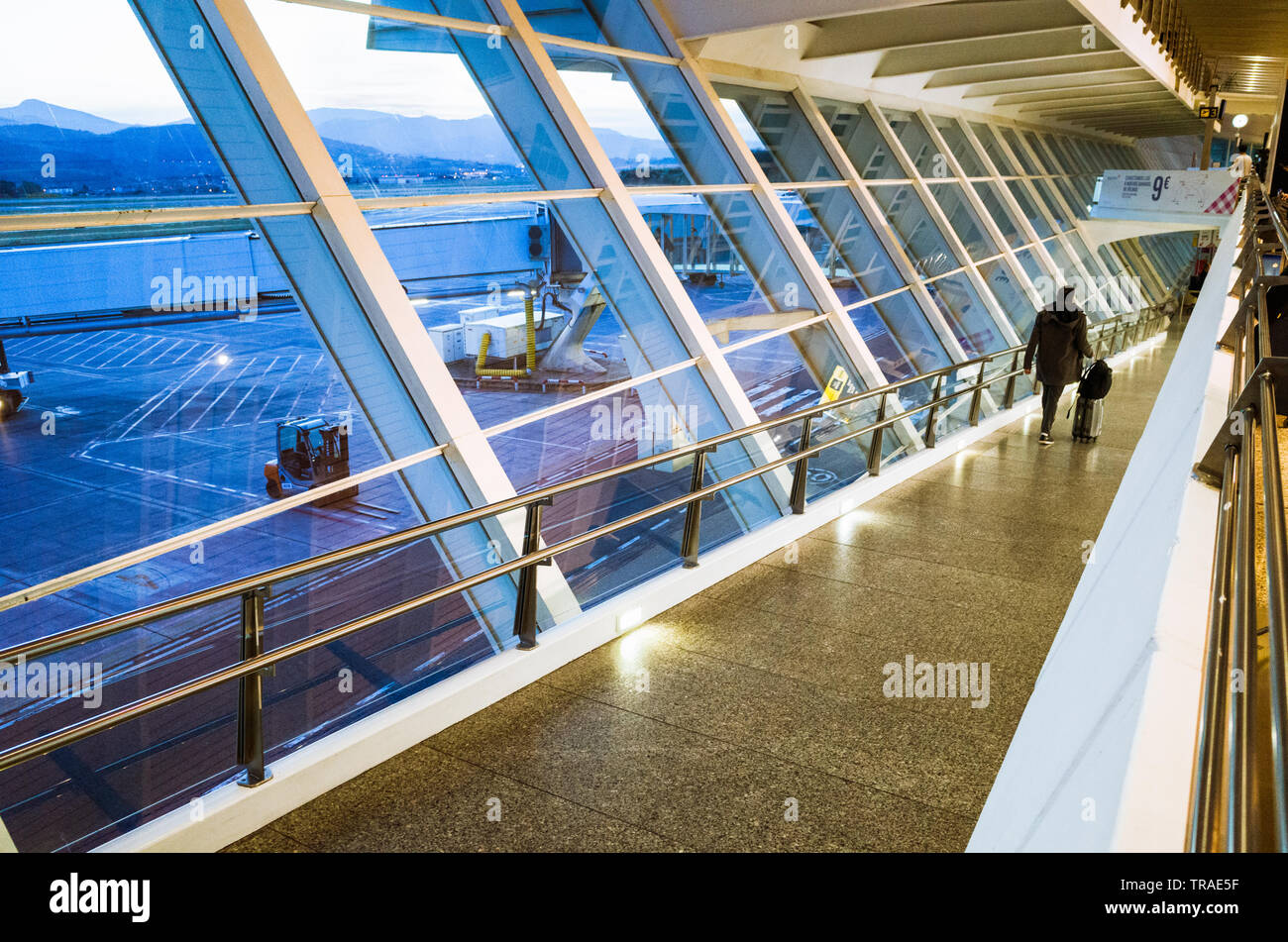 Bilbao airport main terminal hi-res stock photography and images - Alamy