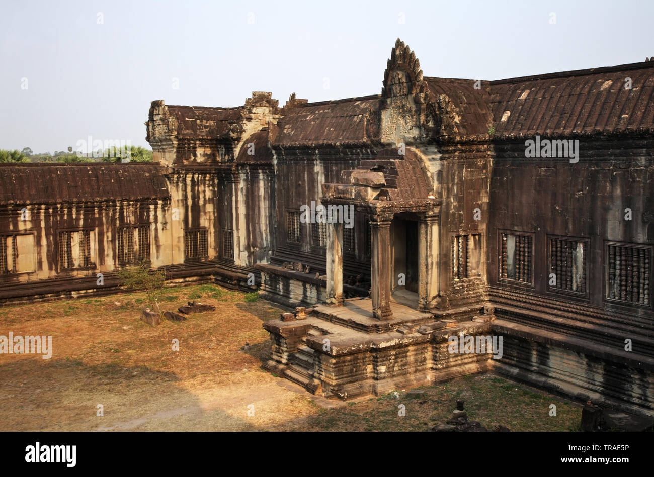 Library of Angkor Wat - Capital temple. Siem Reap province. Cambodia ...