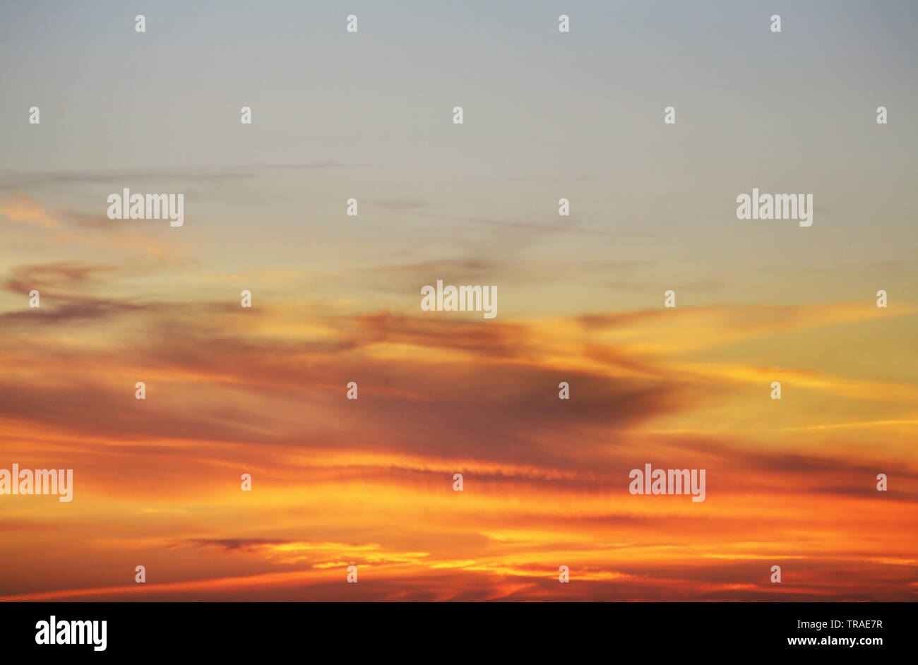 Sunset in Torun. Poland Stock Photo - Alamy