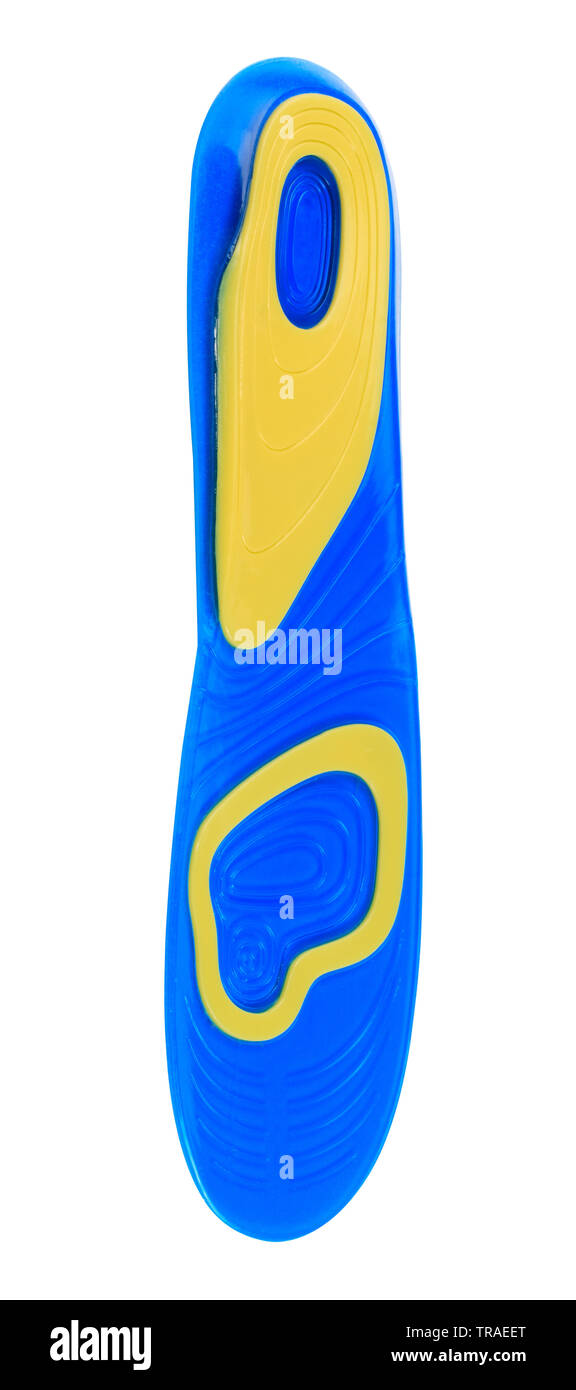 gel insole isolated on white Stock Photo - Alamy