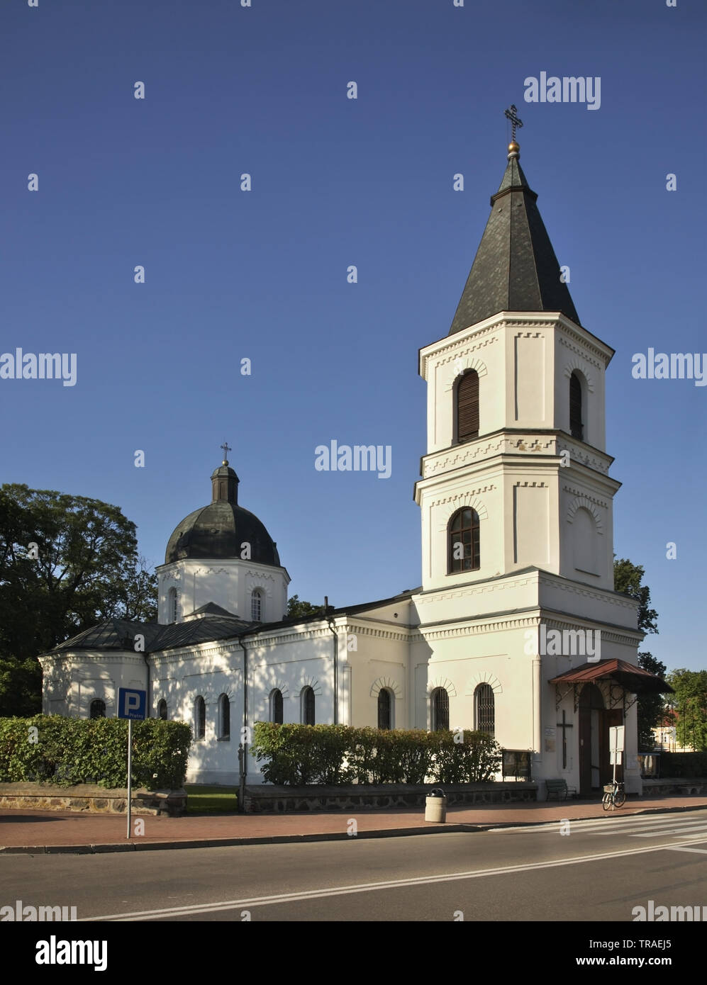 Sacred Heart church in Suwalki. Poland Stock Photo - Alamy