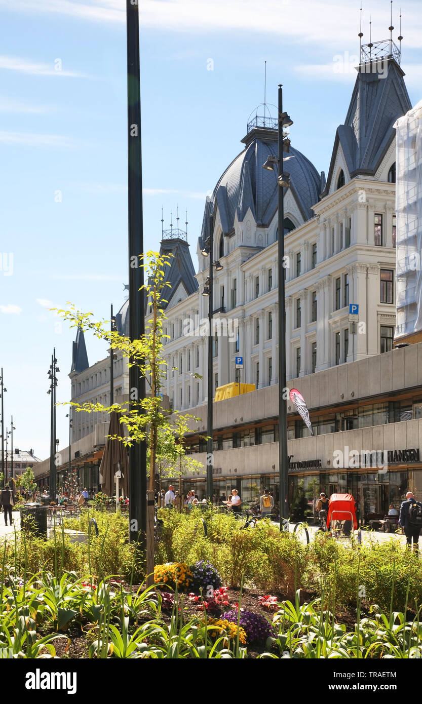 Victoria terrasse street in Oslo. Norway Stock Photo - Alamy