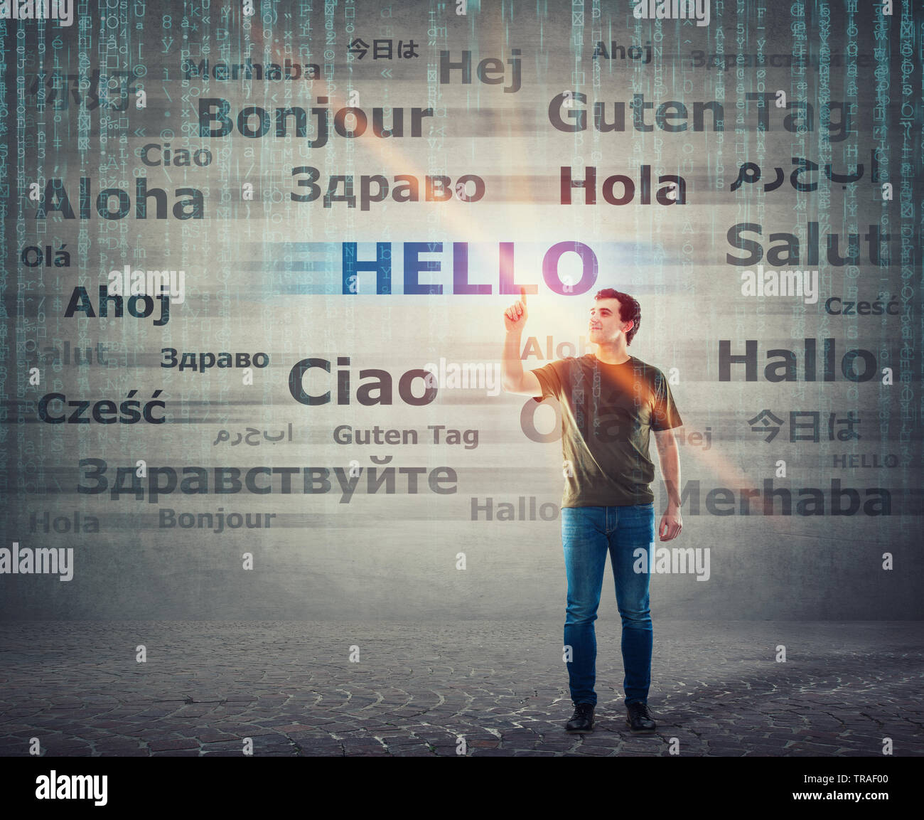 Multilingual people hi-res stock photography and images - Alamy