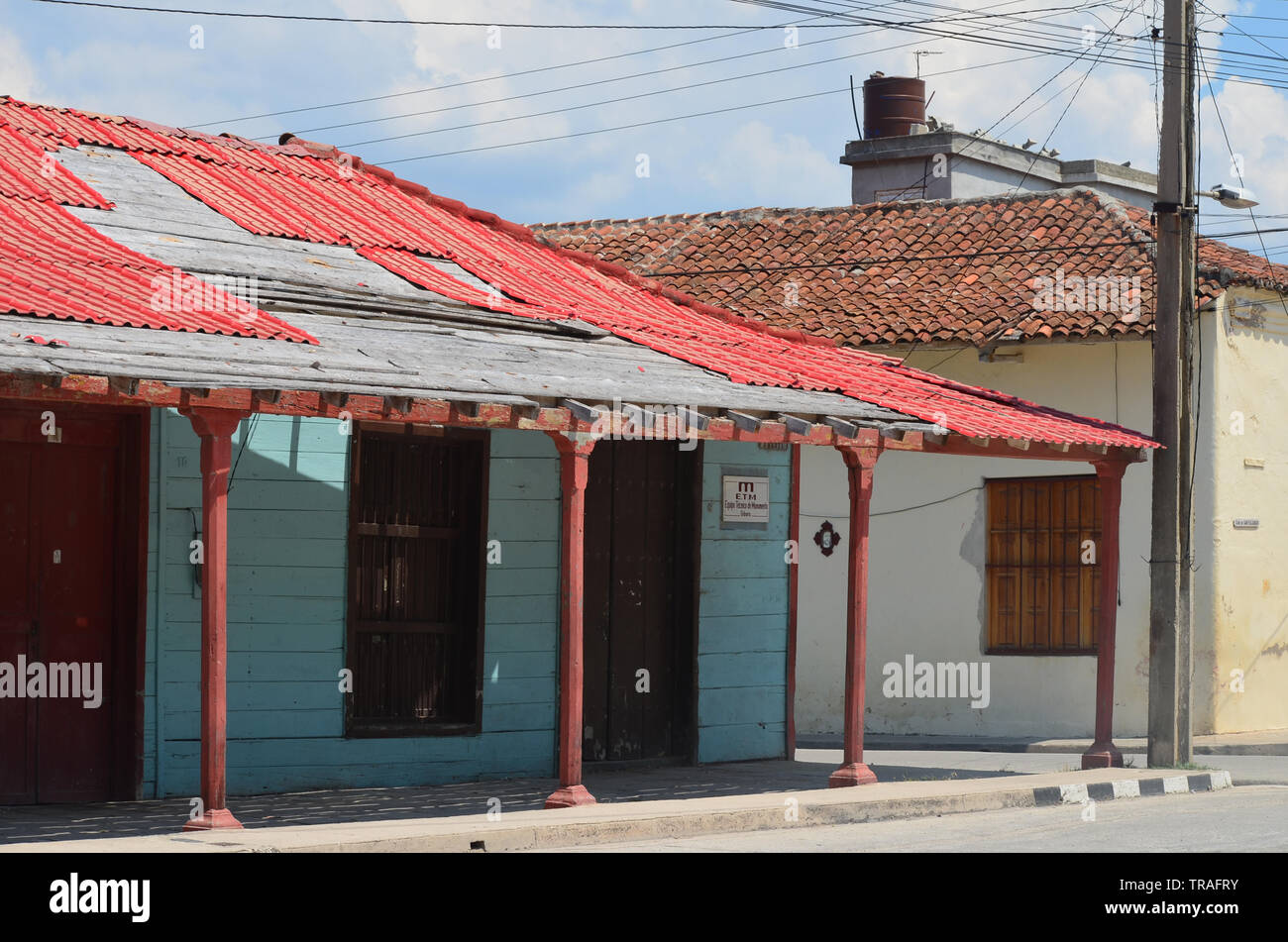 Gibara old town, Holguín province, Southern Cuba Stock Photo - Alamy