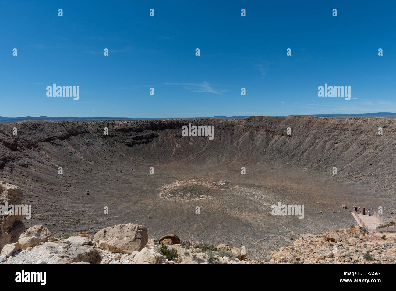 Meteor crater aerial hi-res stock photography and images - Alamy