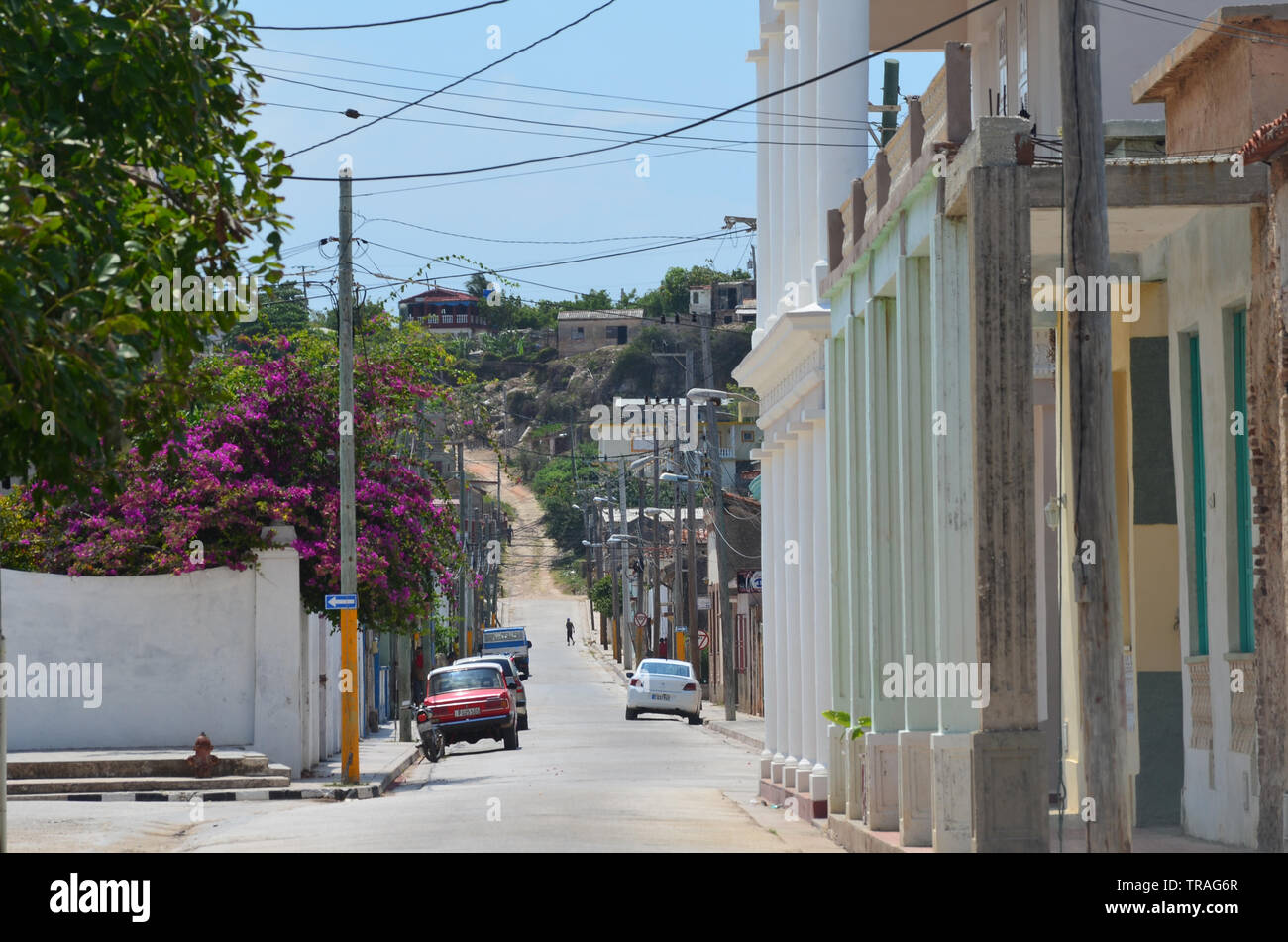 Gibara old town, Holguín province, Southern Cuba Stock Photo - Alamy