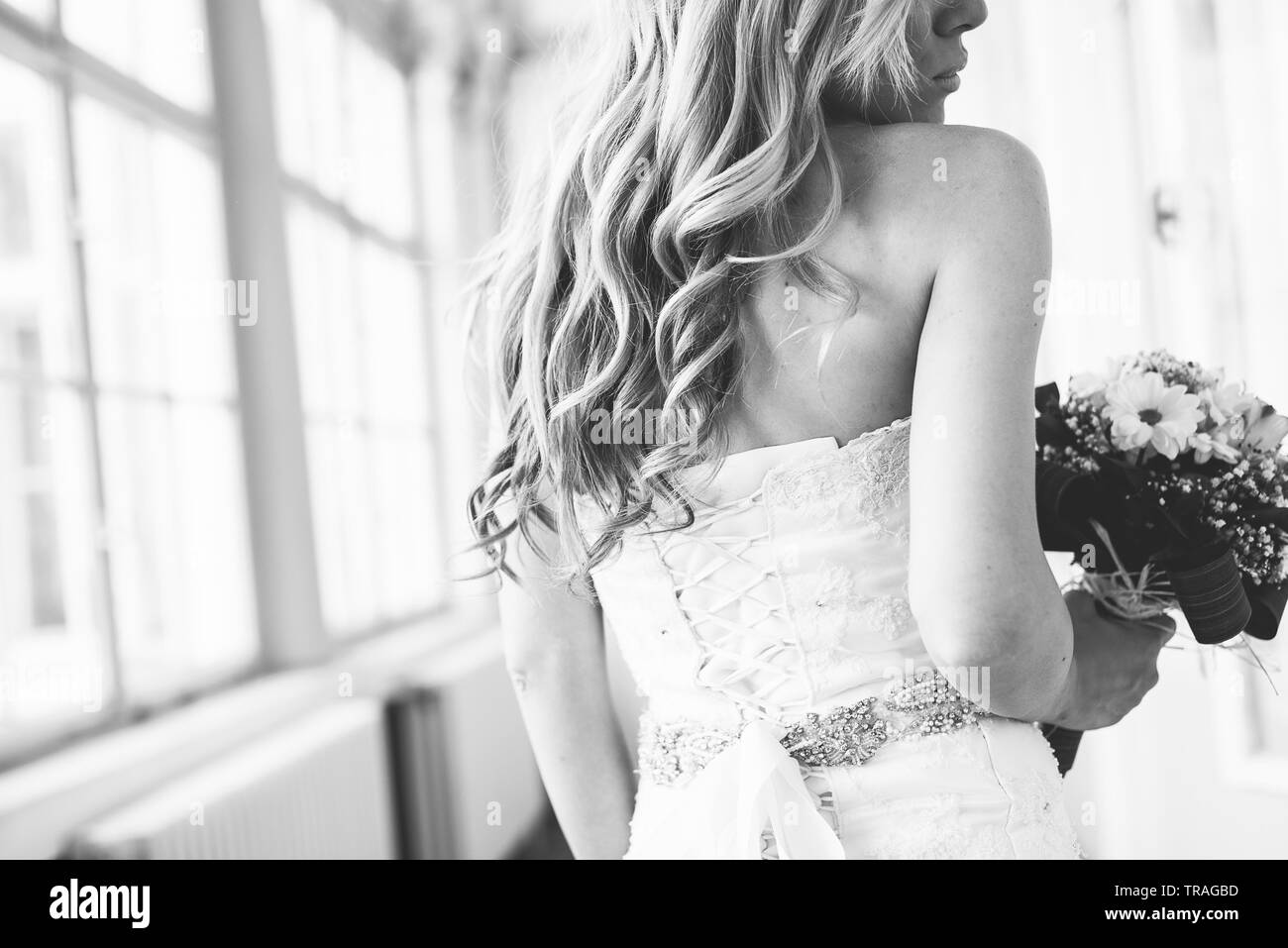 The Bride And Her Bouquet On Her Wedding Day Stock Photo Alamy the-bride-and-her-bouquet-on-her-wedding-day-stock-photo-alamy