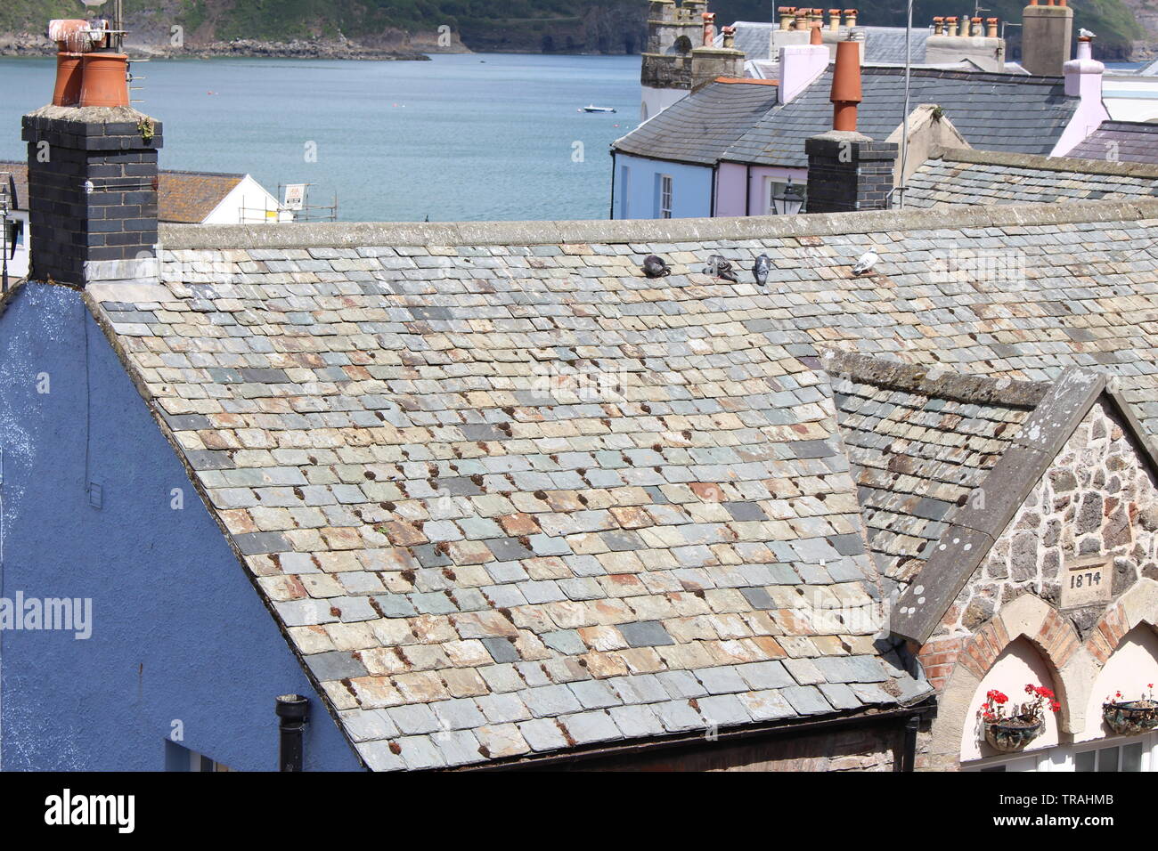 Welsh roof hi-res stock photography and images - Alamy