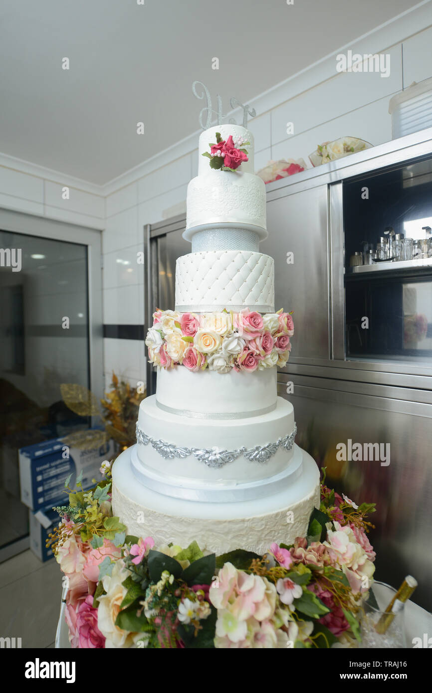 Beautiful cake for a special event Stock Photo - Alamy