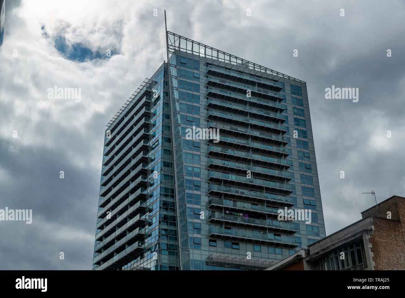 The Relay Building, Whitechepel, London E1 Stock Photo - Alamy
