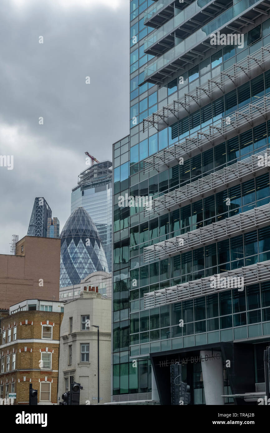 The Relay Building Whitechapel Stock Photo - Alamy