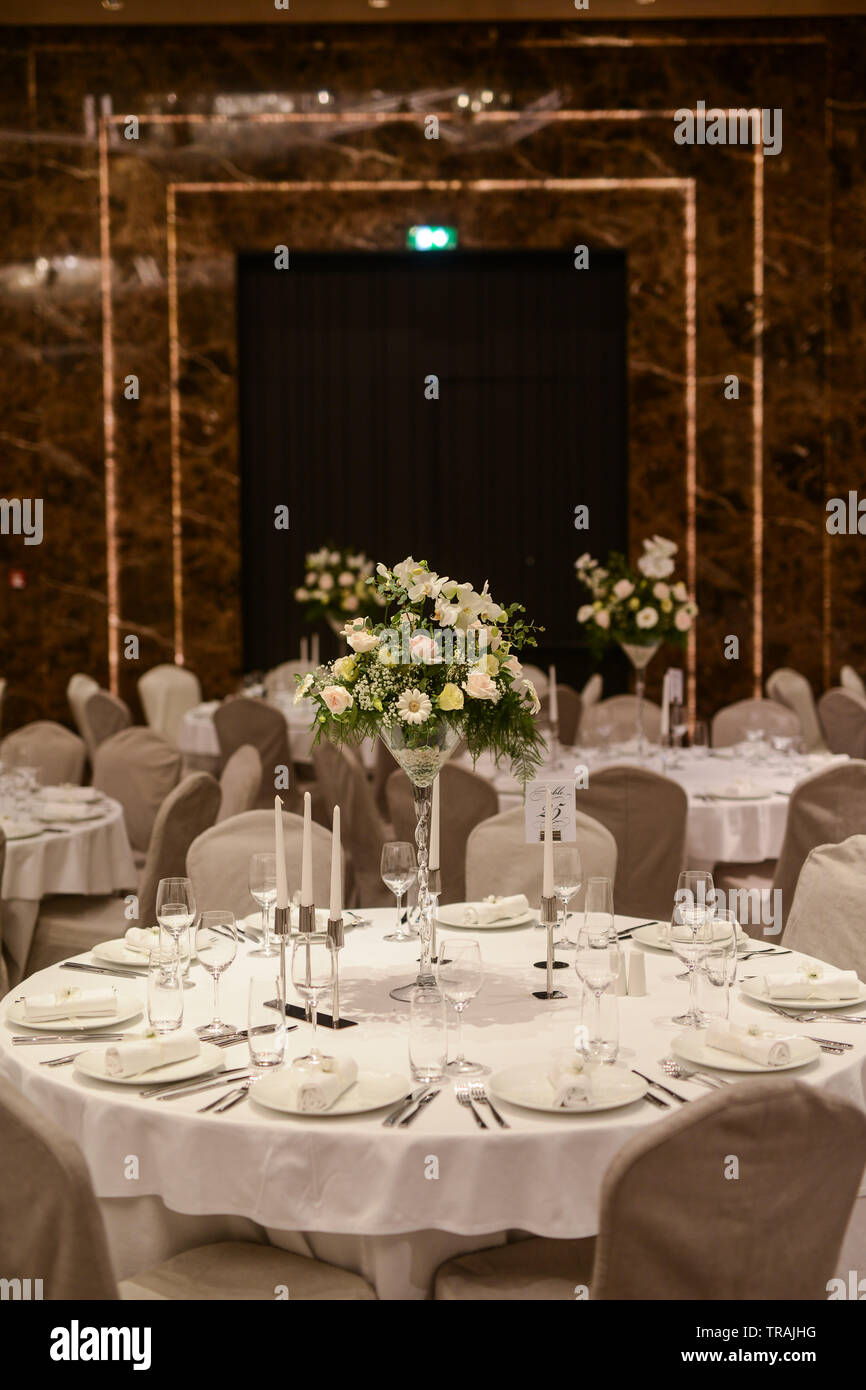 Beautiful decoration for a special event Stock Photo - Alamy