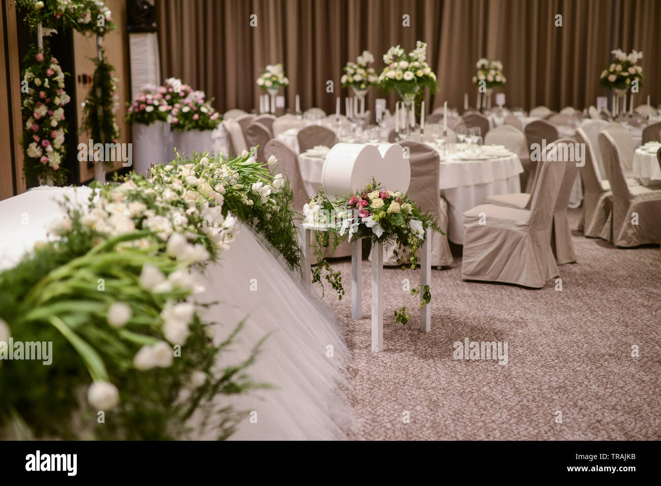 Beautiful decoration for a special event Stock Photo - Alamy