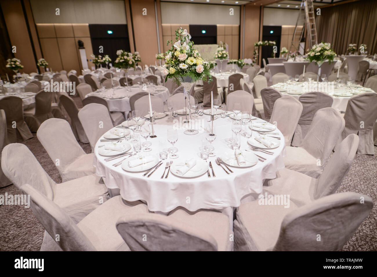 Beautiful decoration for a special event Stock Photo - Alamy