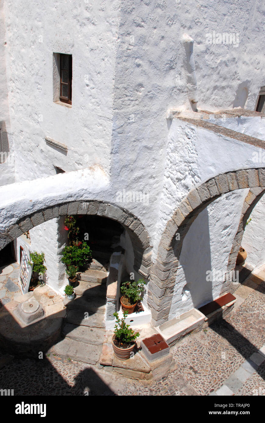 Monastery of saint john, patmos hi-res stock photography and images - Alamy