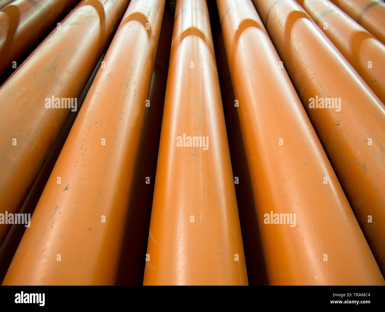 Pvc pipe orange hi-res stock photography and images - Alamy