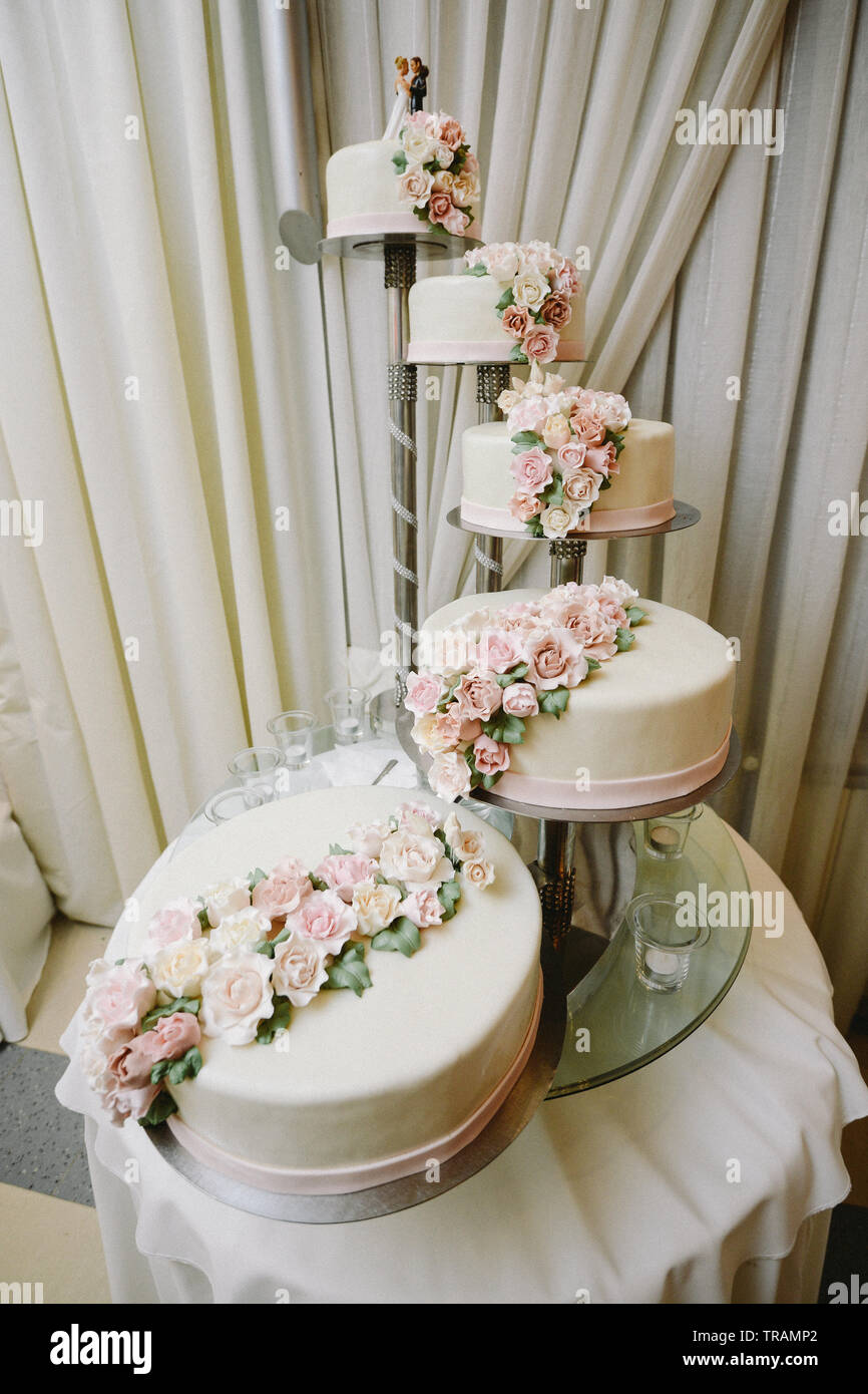 Beautiful cake for a special event Stock Photo - Alamy
