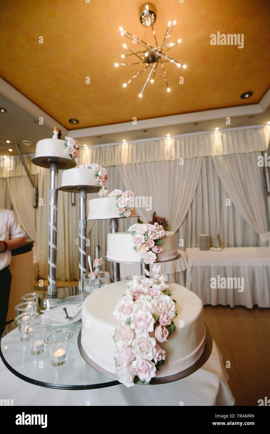 Beautiful cake for a special event Stock Photo - Alamy