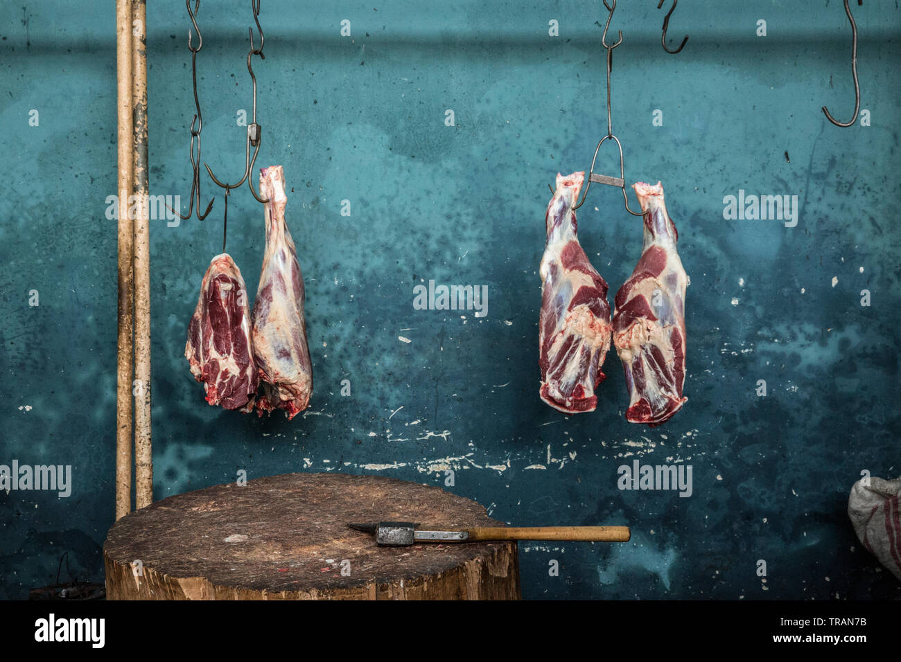 Market butchery hi-res stock photography and images - Alamy