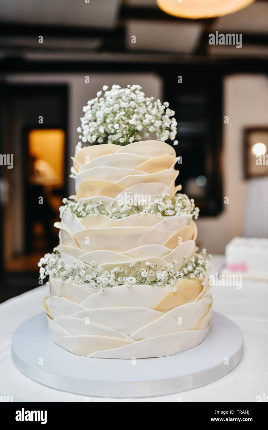 Beautiful cake for a special event Stock Photo - Alamy