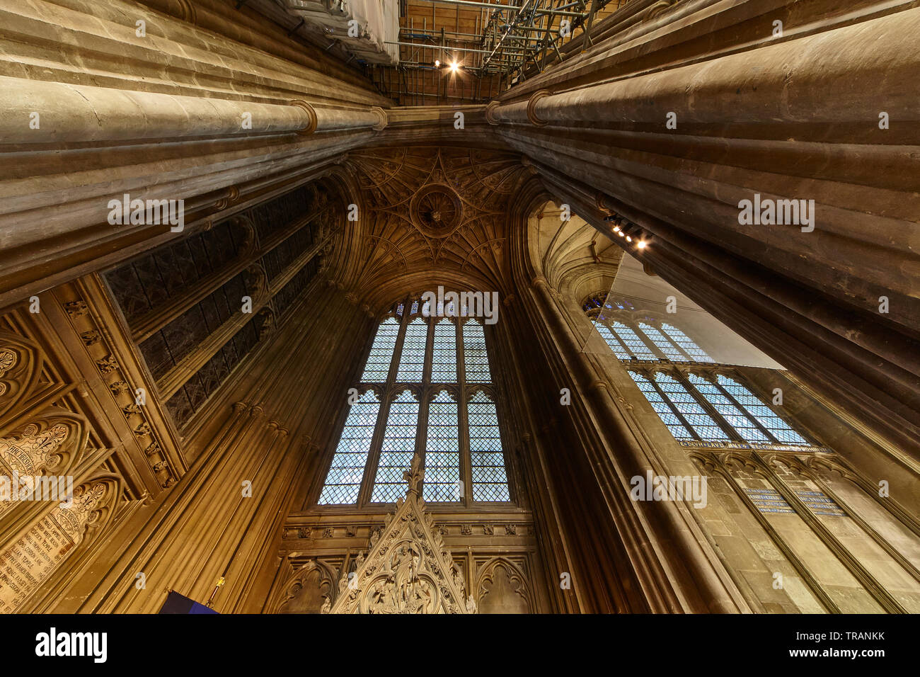 Canterbury Cathedral in Canterbury, Kent, is one of the oldest and most ...