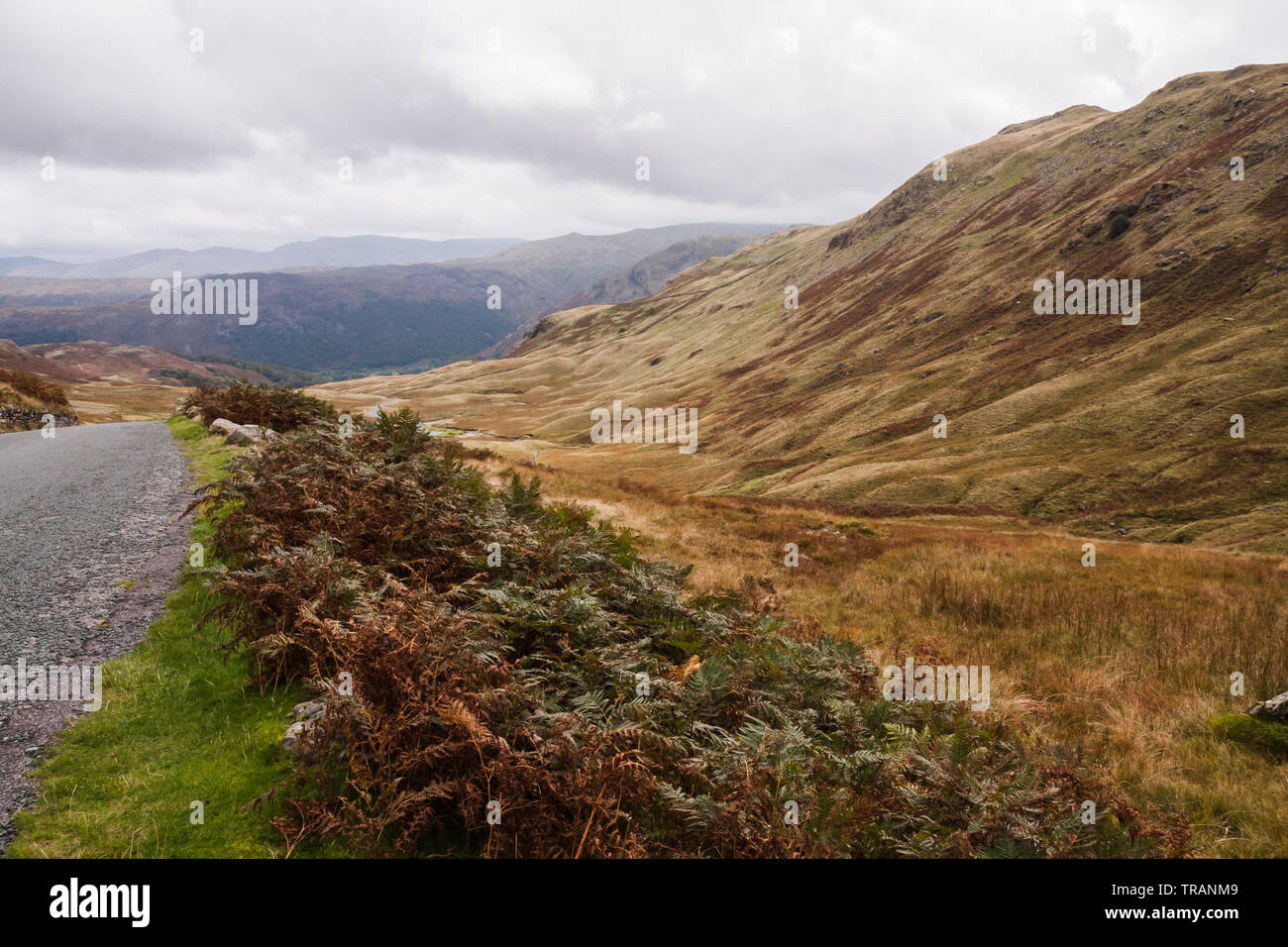 Honister pass road hi-res stock photography and images - Alamy