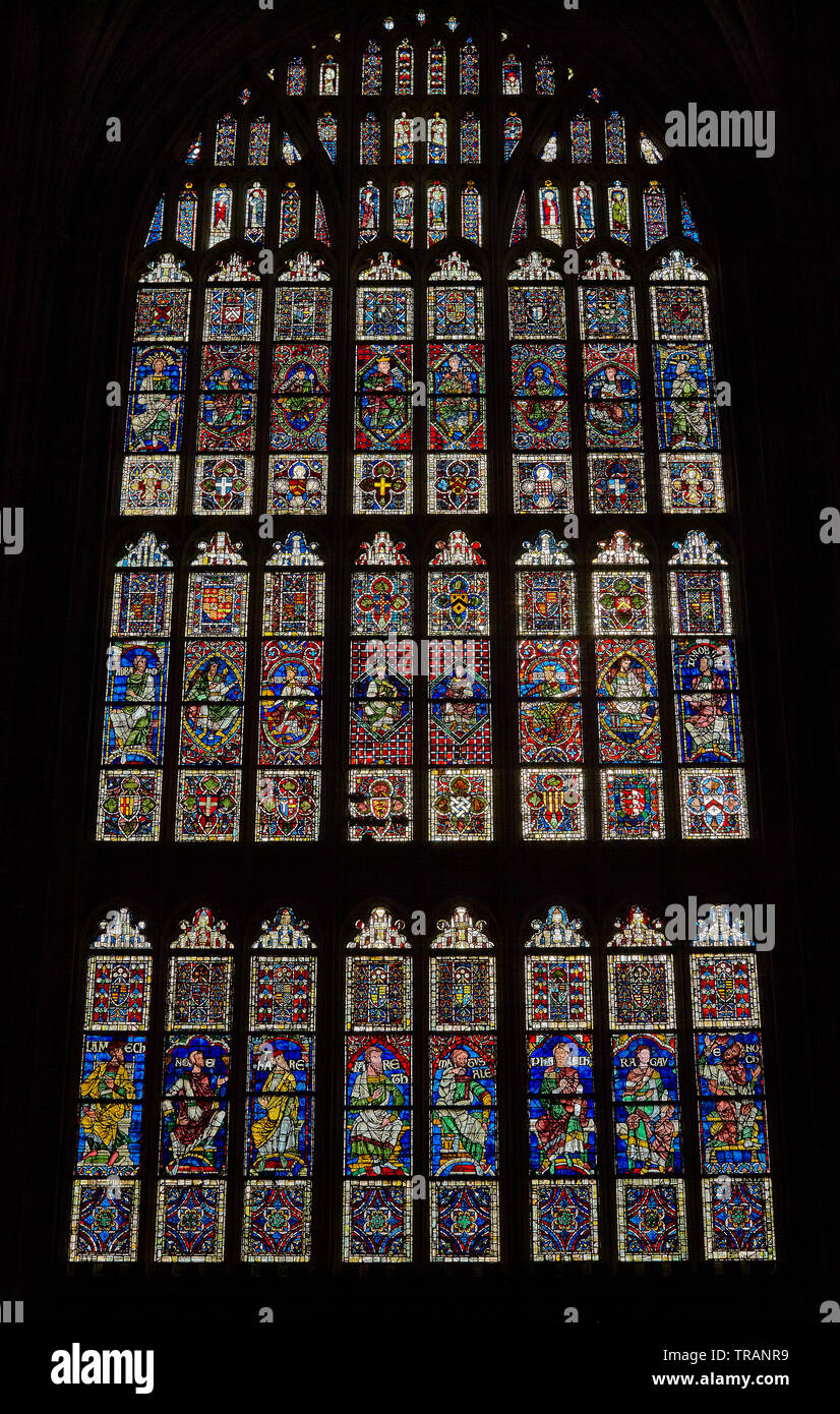 Canterbury Cathedral in Canterbury, Kent, is one of the oldest and most ...