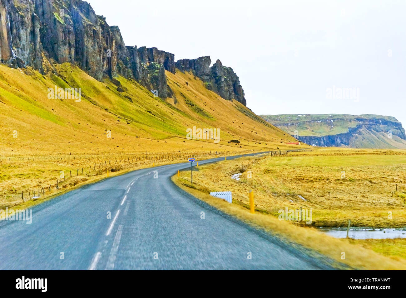 View of the beautiful plateau in Iceland in winter Stock Photo - Alamy