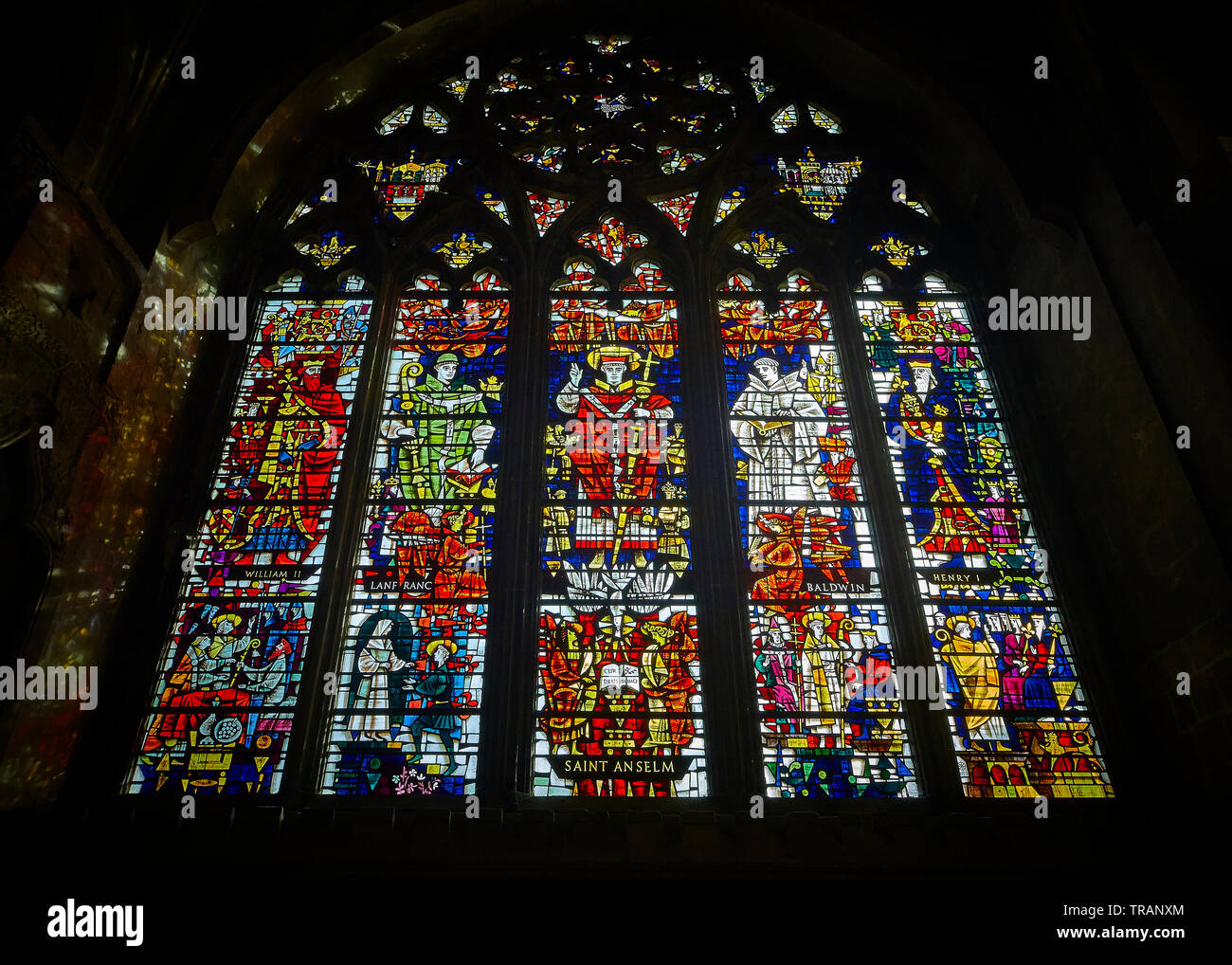 Canterbury Cathedral in Canterbury, Kent, is one of the oldest and most ...