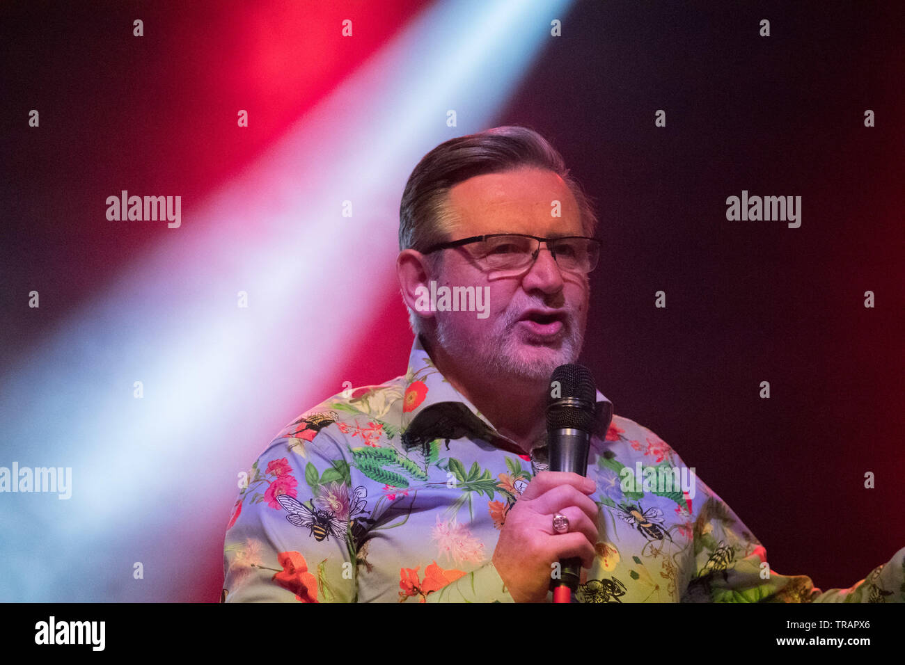 Barry Gardiner MP talking at the Great Big Rally which is the first of ...