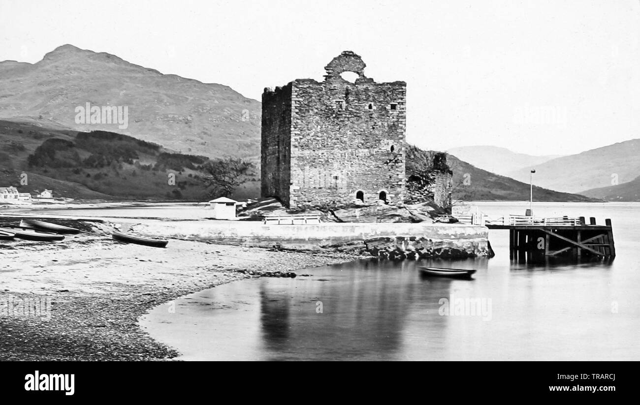 Carrick Castle, Scotland Stock Photo - Alamy