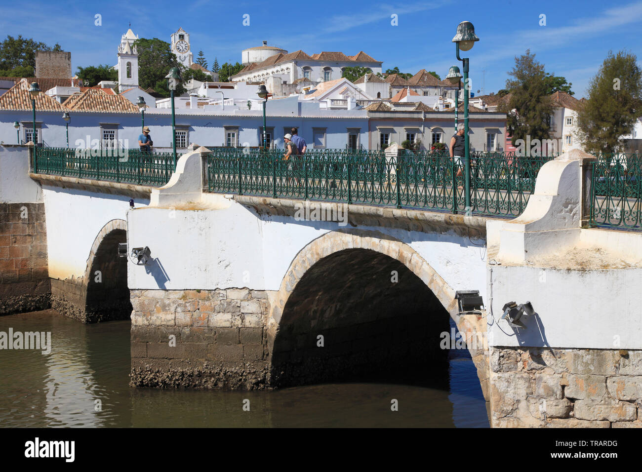 Tavira portugal bridge hi-res stock photography and images - Alamy