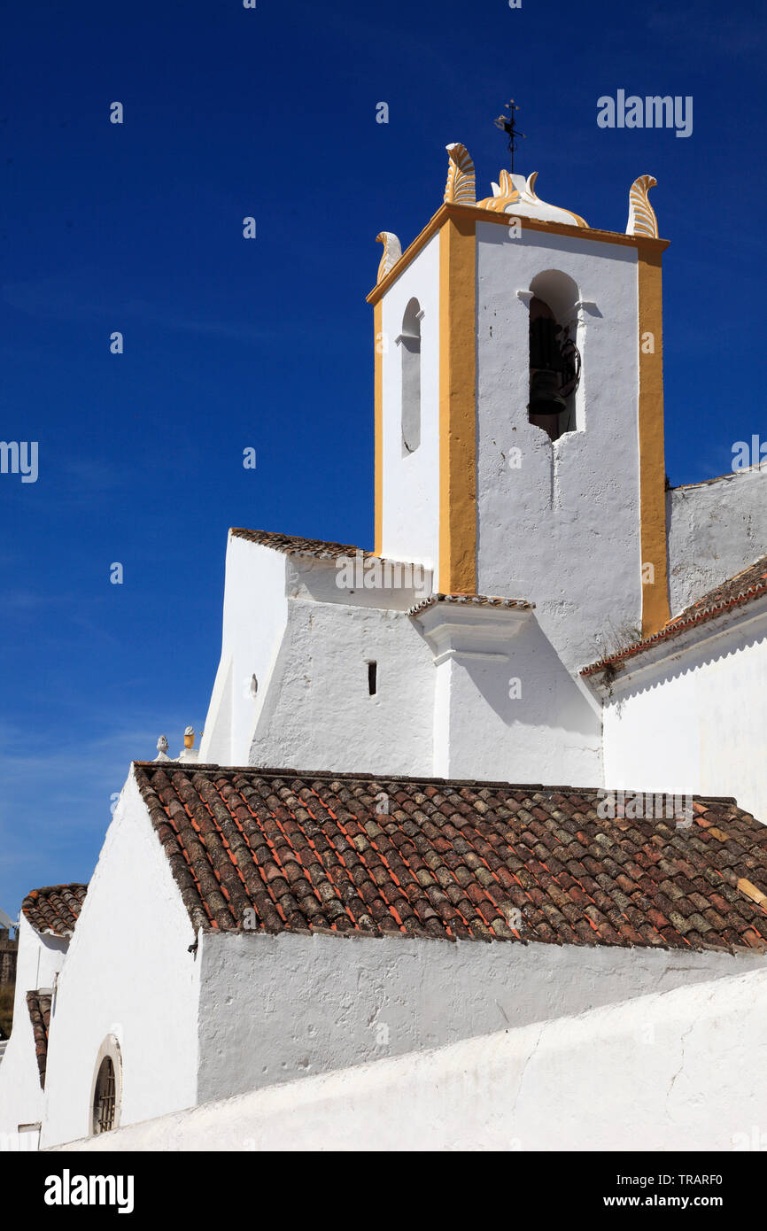 Portugal, Algarve, Tavira, Church of Santa Maria Stock Photo - Alamy