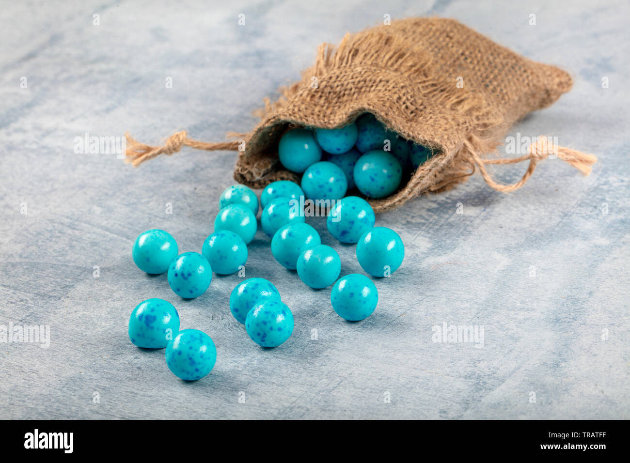 Blue Candy Chickpeas; Roasted chickpeas covered in chocolate, fruit ...