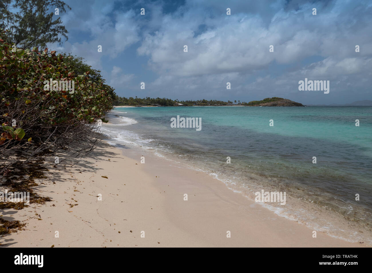 Typical mustique beach hi-res stock photography and images - Alamy